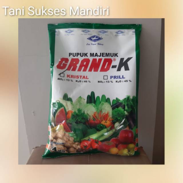 Jual Pupuk Majemuk GRAND K 1kg | Shopee Indonesia