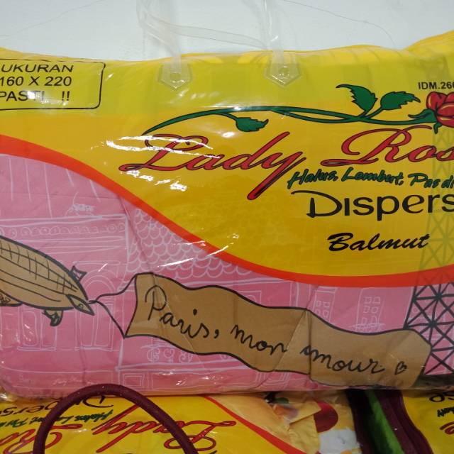Jual Balmut Bantal Selimut Lady Rose Ladyrose Ukuran 160x220 Disperse ...