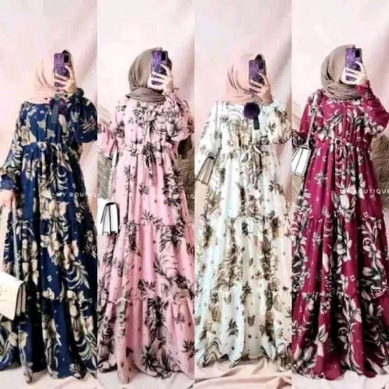 Jual Gamis//Bunga_Sepatu//Gamis_Katun_Jepang//Gamis_Jumbo//Muslimah ...