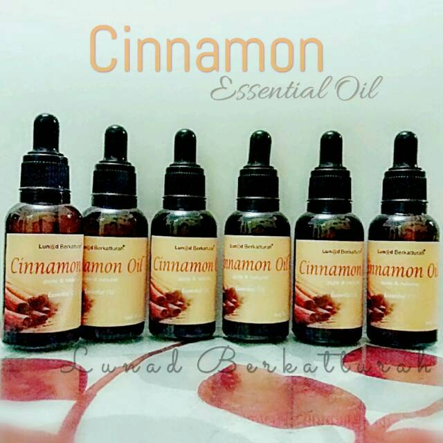 Jual Cinnamon Oil (Minyak Kayu Manis Murni) 10ml & 35ml | Shopee Indonesia