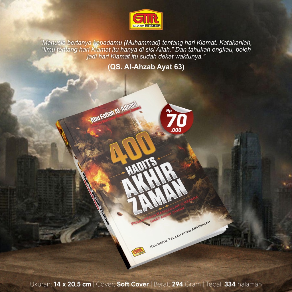 Jual 400 Hadits Akhir Zaman Soft Cover | Shopee Indonesia