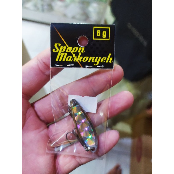 Jual Lure Umpan Casting UL Ultralight Spoon Markonyeh 6gram Killer | Shopee Indonesia