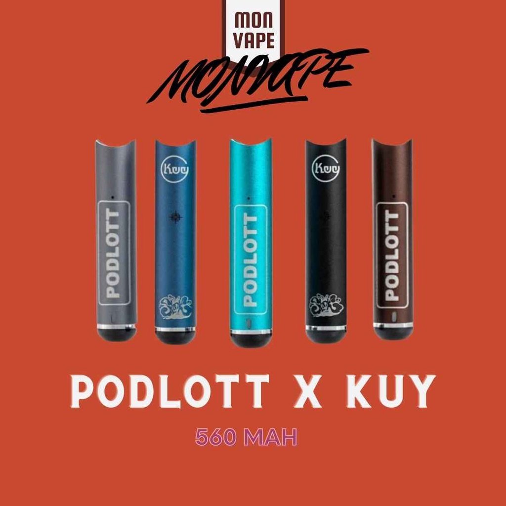 Jual KUY V2 PODLOTT EDITION 560MAH POD ONLY AUTHENTIC BY MOVI X SLANK ...