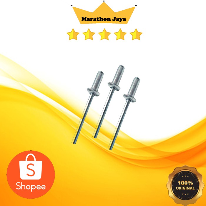 Jual paku rifet riveter ukuran 3, 4, 5 mm | Shopee Indonesia