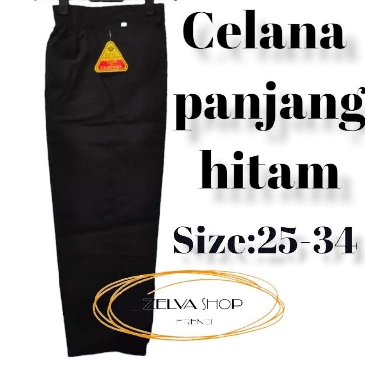 Jual Celana panjang hitam seragam sekolah SD-MI usia 6-12 th celana panjang seragam sekolah SD ...