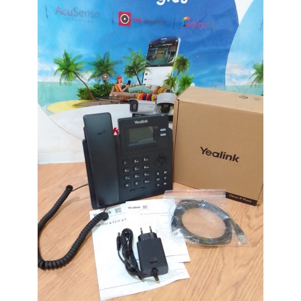 Jual yealink SIP T31P Telephone Yealink SIP-T31P Entry Level IP Phone ...