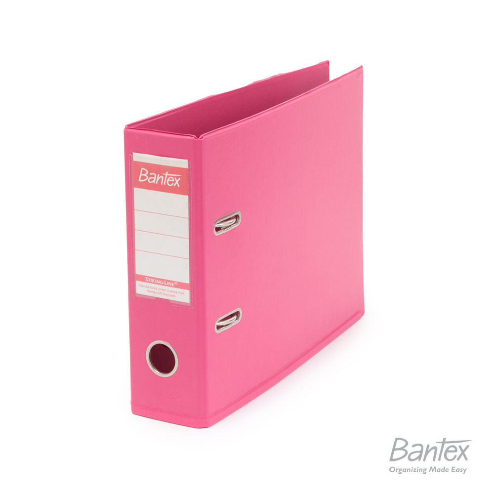 Jual Bantex Ordner Kwitansi/A5 7cm Plastic Lever Arch File Pink #1452 ...
