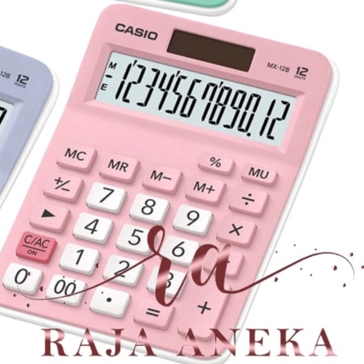 Jual CASIO 12 DIGIT MX 12B MX 12 B KALKULATOR CALCULATOR ALAT HITUNG MESIN HITUNG FANCY KANTOR ...
