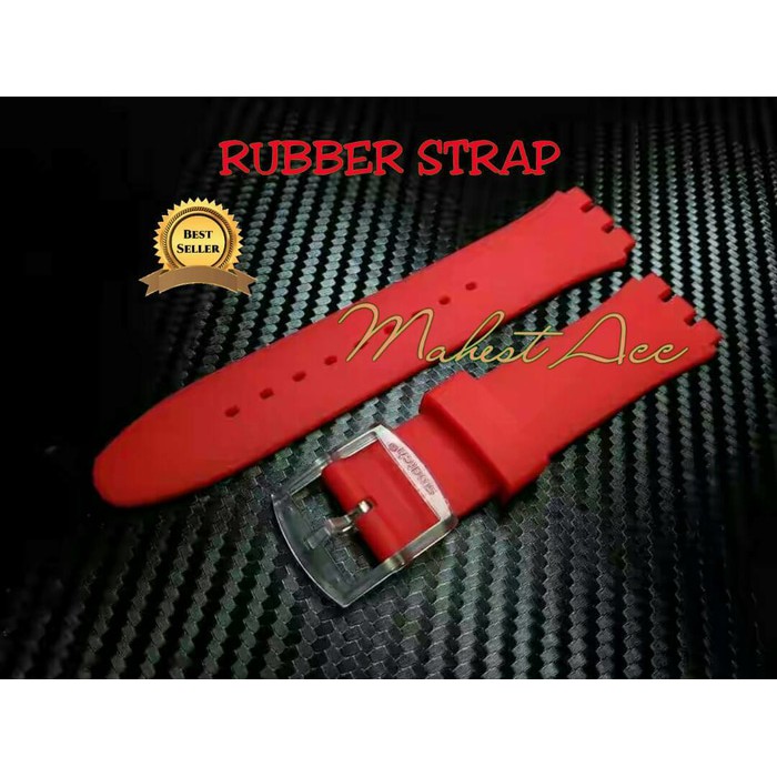 Jual Rubber Strap Tali Jam Swatch New Gent Diameter 19mm Shopee Indonesia