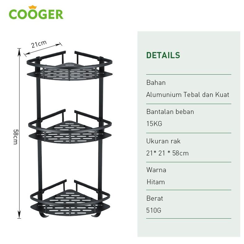 Jual Homify Rak Sudut Segitiga 3 Susun Stainless Steel Multifungsi ...