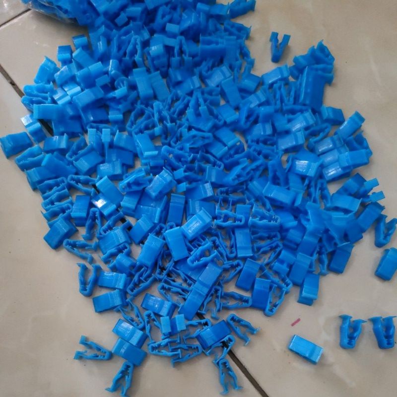 Jual Snap fitting atau Snap klip body Ori Honda, Klip body warna biru ...
