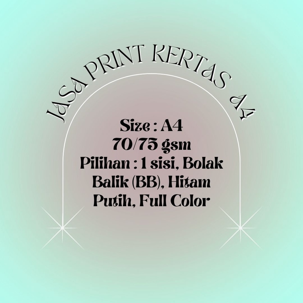 Jual Jasa Print Kertas HVS A4 70/75 gsm | Shopee Indonesia