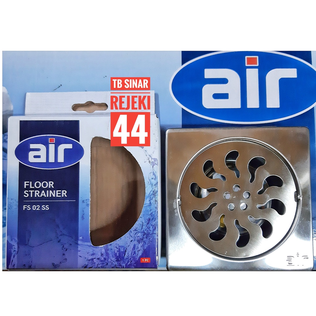 Jual AIR - FLOOR STRAINER FLOOR DRAIN Saringan Air Pembuangan Lantai Kamar Mandi Stainless Steel ...
