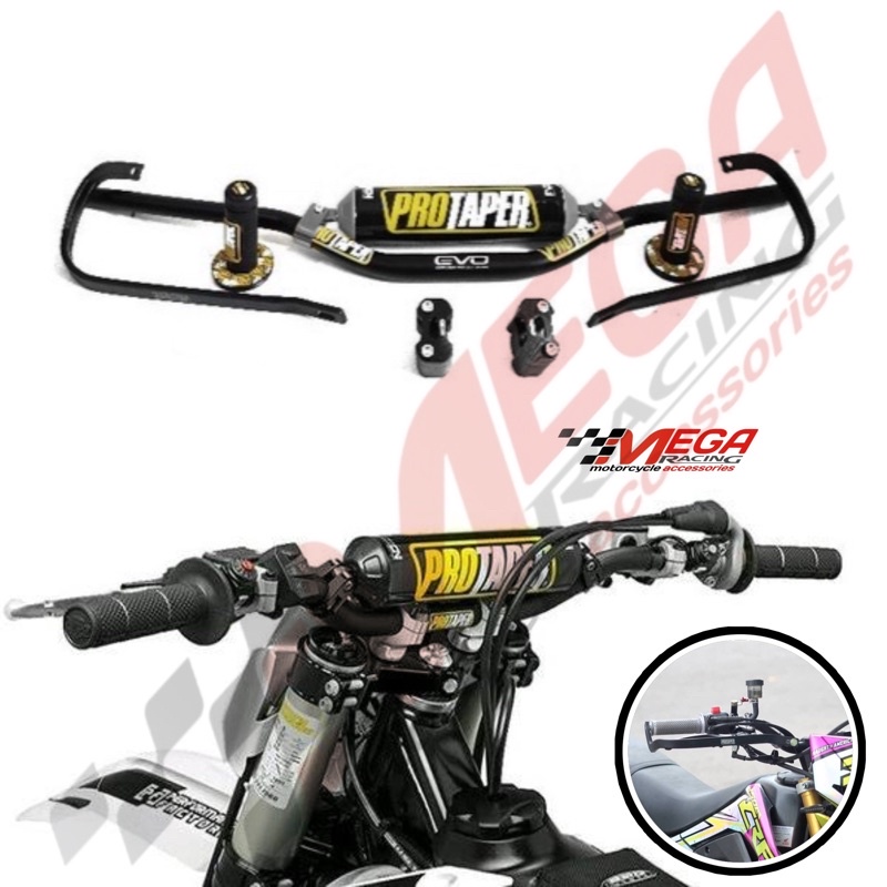 Jual Paket Stang Fatbar Protaper Evo Low Stang Crf Dtracker Vixion Klx ...
