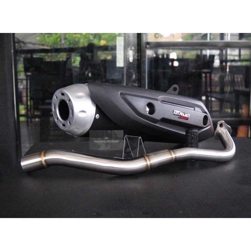 Jual Knalpot Standar Racing TZM Project Non SS Pro Full Pack Vario 160 ...