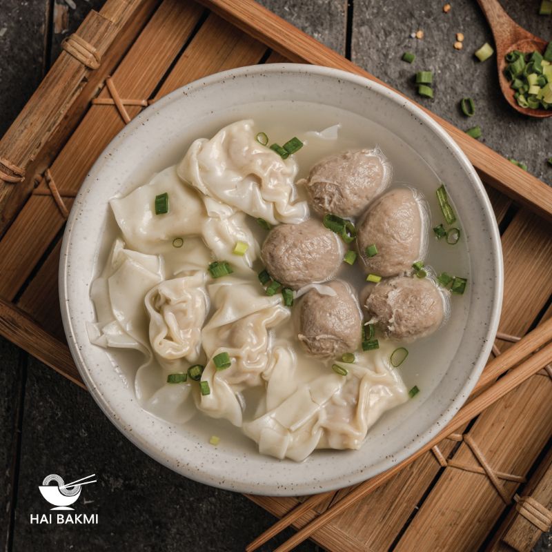 Jual Topping Hai Bakmi - Pangsit Daging Babi [Non Halal] | Shopee Indonesia