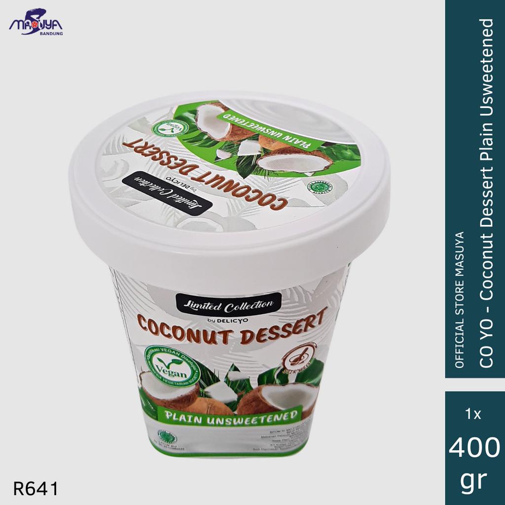 Jual Co Yo Coconut Dessert Plain Unsweetened 400 Gr | Shopee Indonesia
