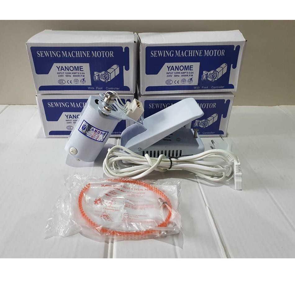 Jual ` BLJ Dinamo Kecil Mesin Jahit Merk YANOME Sewing Machine Motor ...
