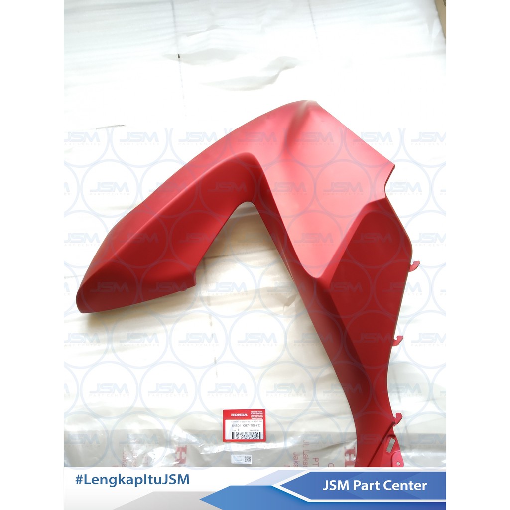 Jual SAYAP LUAR PCX150 MERAH KANAN COVER SIDE COWL PCX 150 LOKAL SAYAP ...