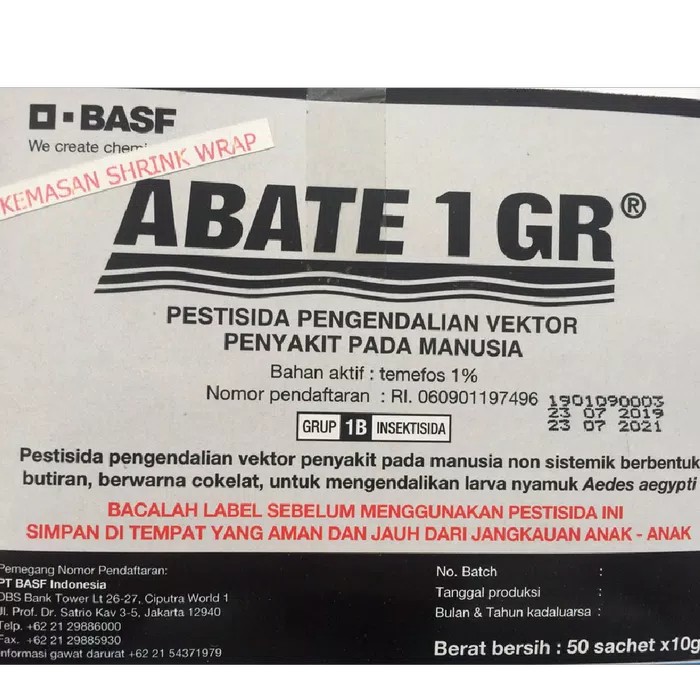 Jual Obat nyamuk Abate 1 GR | Shopee Indonesia
