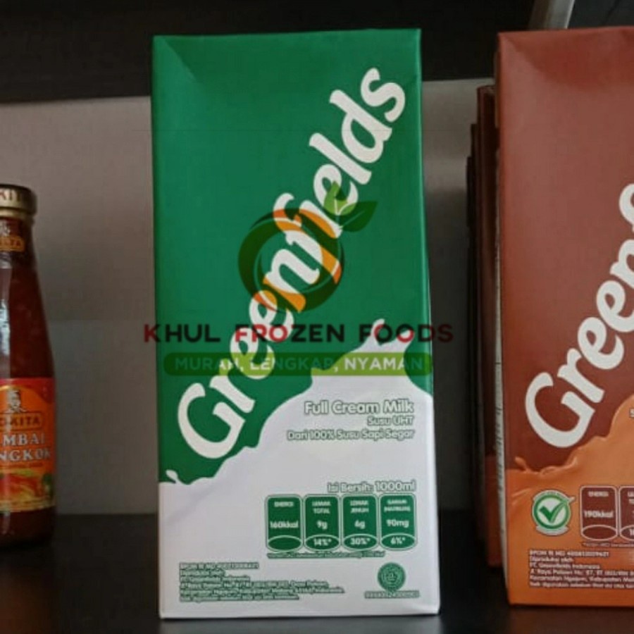 Jual Greenfields 1 L Full Cream UHT | Shopee Indonesia