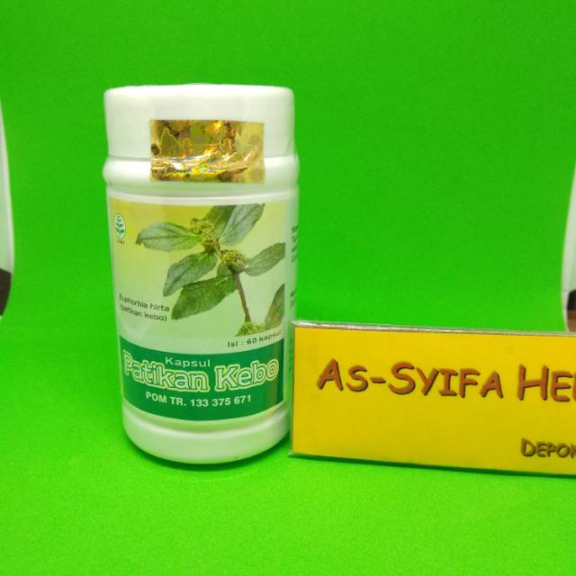 Jual Patikan Kebo Kapsul Tazakka herbal radang tenggorokan dan batuk ...