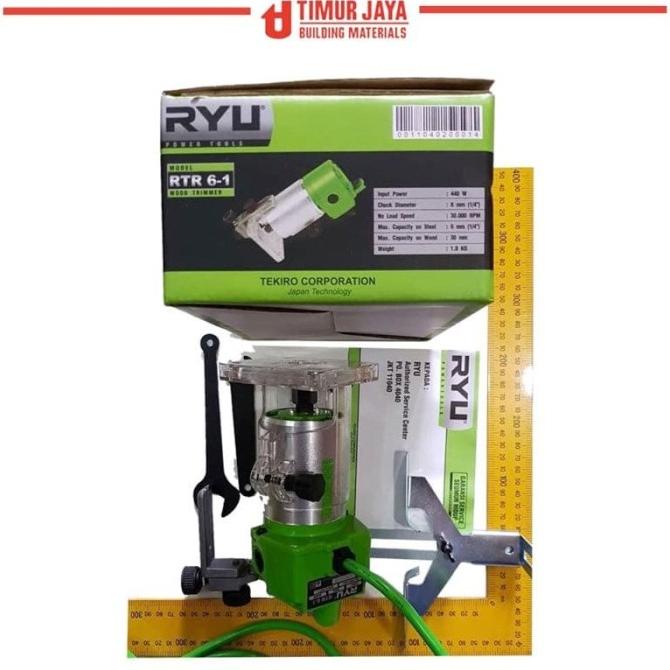 Jual RYU Mesin Router Trimmer Profil Kayu Wood RTR 6 - 1 skls modern ...