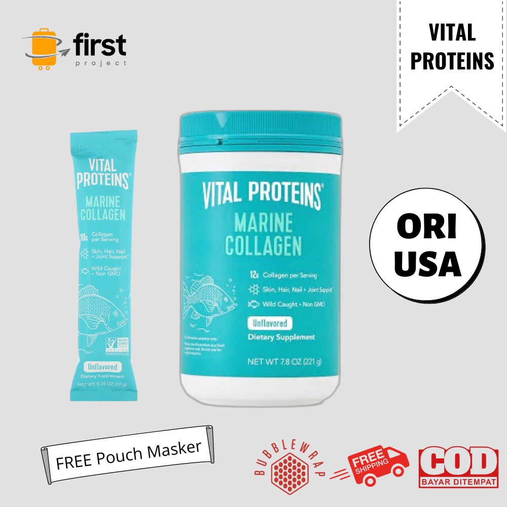 Jual FIRST PROJECT - Vital Proteins Marine Collagen Wild Caught Cod ...