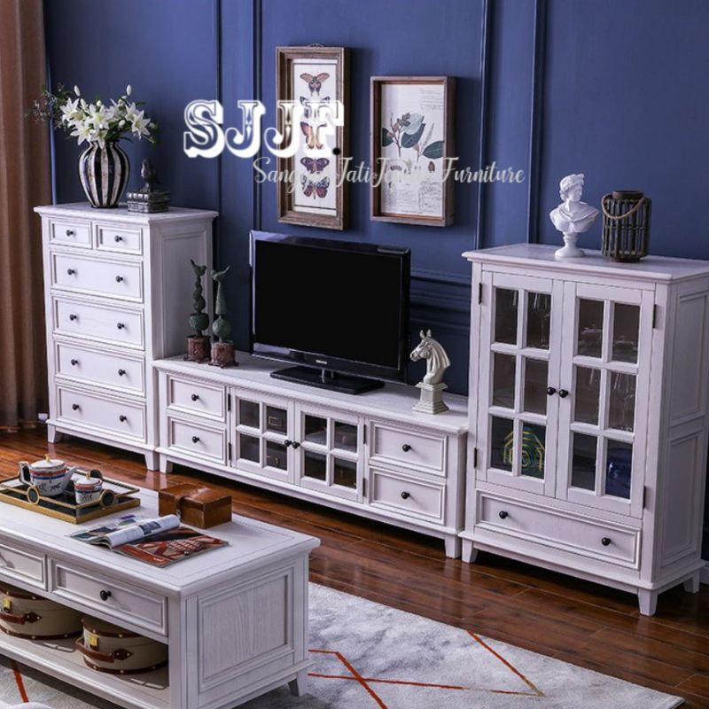Jual meja tv rak tv buffet cat duko solid | Shopee Indonesia