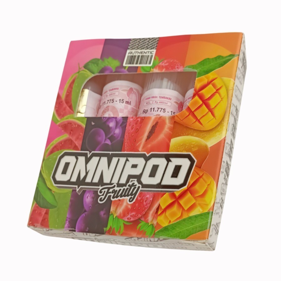 Jual PODS FRIENDLY LIQUID 100% AUTHENTIC OMNIPOD FRUITY 15ML 12MG 4IN1 ...