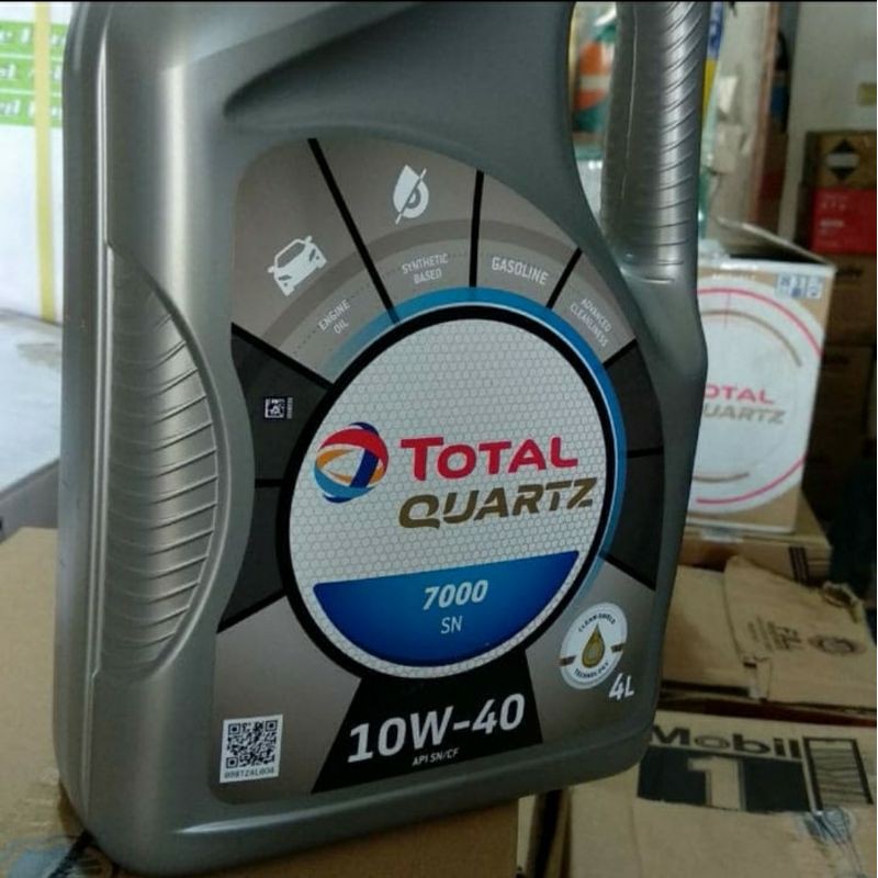 Jual Total quartz 7000 10w40 galon | Shopee Indonesia