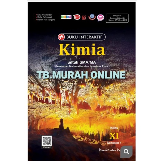 Jual Buku PR/LKS interaktif kimia kelas XI,11 semester 1 (K13 revisi) intan pariwara, 2021 ...