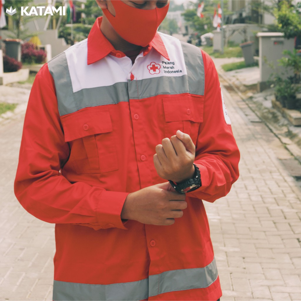 Jual Baju Lapangan PMI (Merah Putih) | Shopee Indonesia