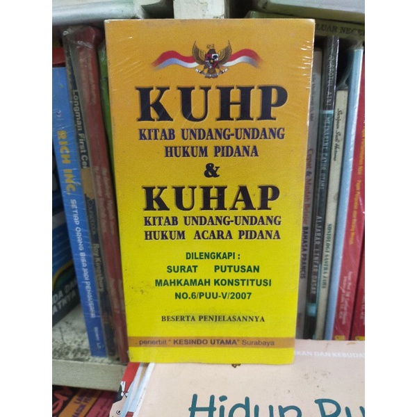 Jual KUHP DAN KUHAP=KITAB UNDANG-UNDANG HUKUM PIDANA & KITAB UNDANG ... Jual KUHP DAN KUHAP=KITAB UNDANG-UNDANG HUKUM PIDANA & KITAB UNDANG ...