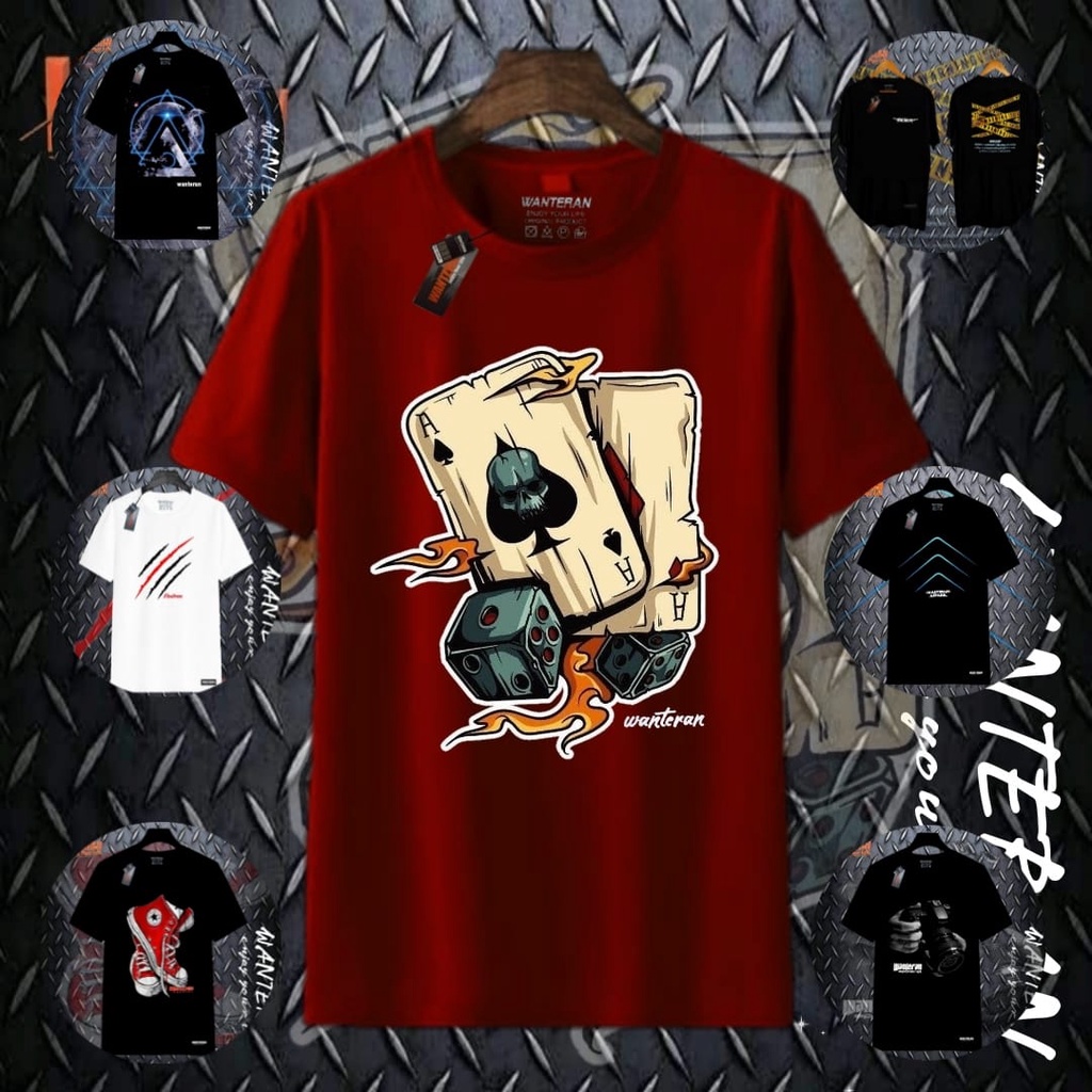 Jual Kaos Distro Bandung Original Voltker Murah / Baju Pria Distro ...