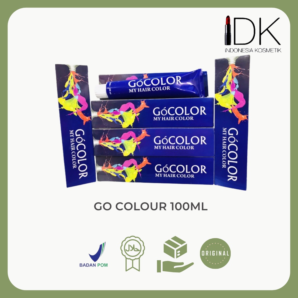Jual Go Street Hair Colour Gocolor 100Ml All Variant kemasan baru (beli ...