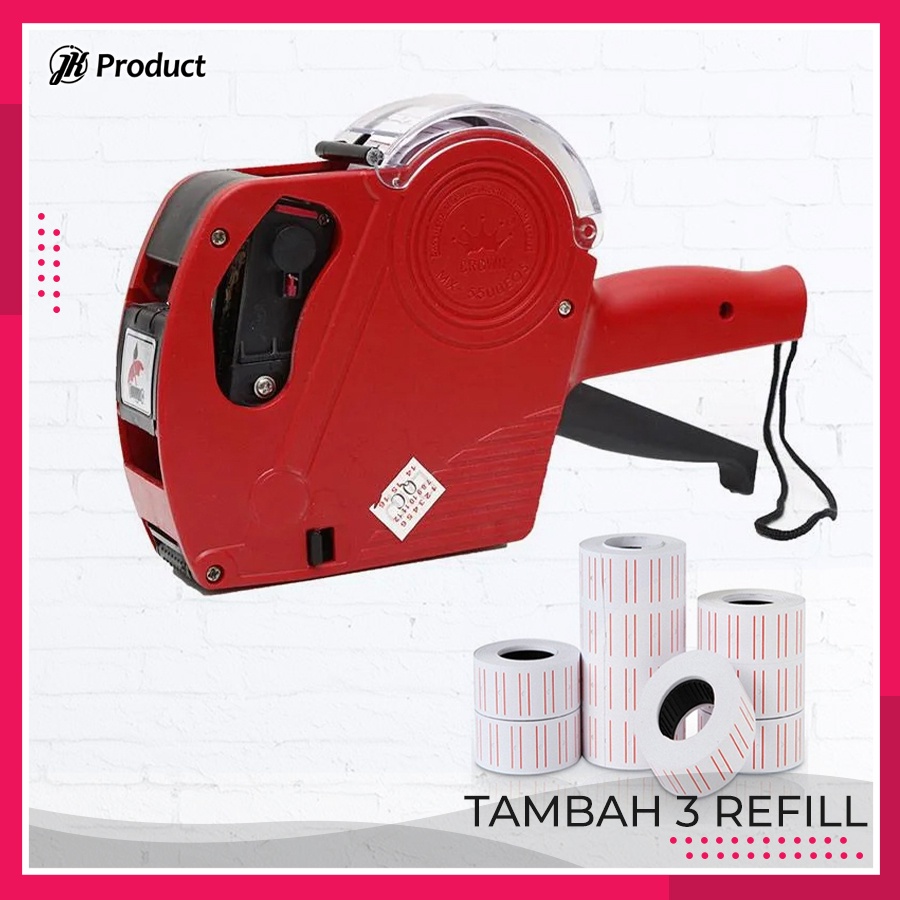 Jual Alat Stempel Label Harga Tempel Tag Price Labeller | Shopee Indonesia