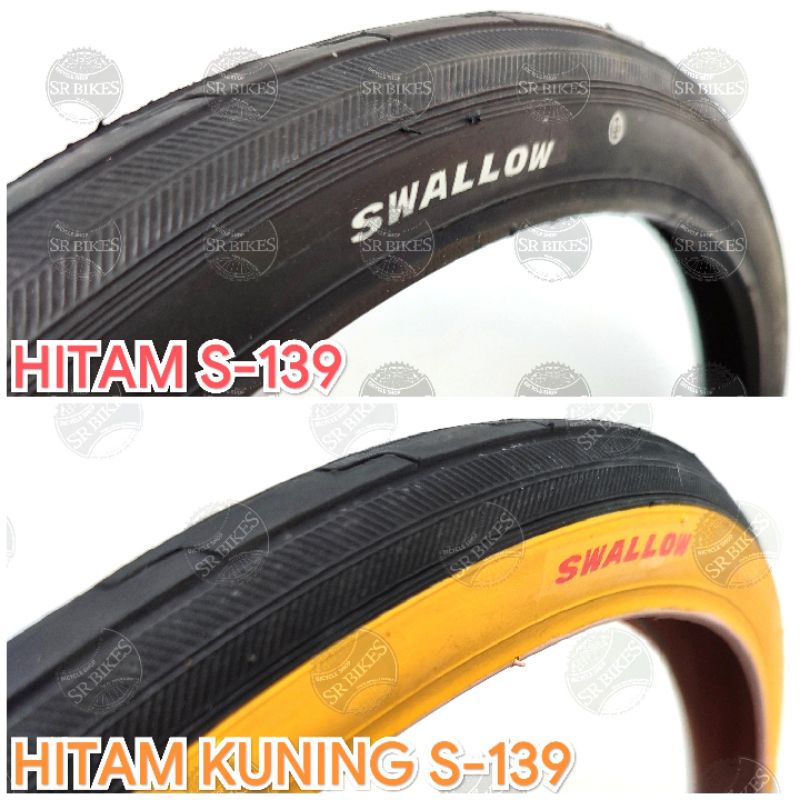 Jual Ban Luar 20 x 1 3/8 = 20+ = ETRTO 37-451 Sepeda Lipat Minion. SWALLOW DELI TIRE | Shopee ...