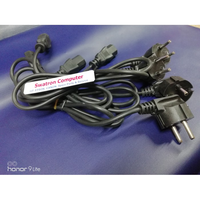 Jual Kabel Cable Power Adaptor Printer Colokan Listrik 3 Tiga Lubang ...