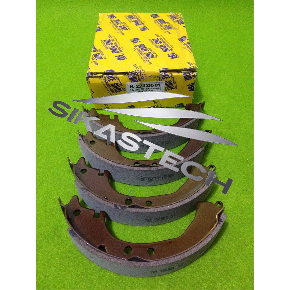 Jual SET REAR BRAKE SHOE KIT / KAMPAS REM TROMOL SEPATU RODA BELAKANG ...