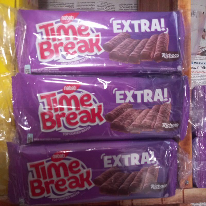 Jual Nabati "Time Break" Extra! (10pcs @36g) | Shopee Indonesia