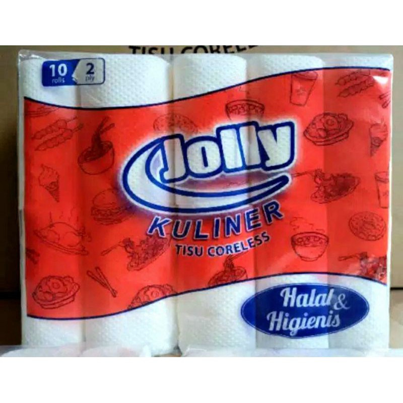 Jual SSG Tisu Jolly Roll 10 Coreless Tisu Gulung Jolly Kuliner murah ...