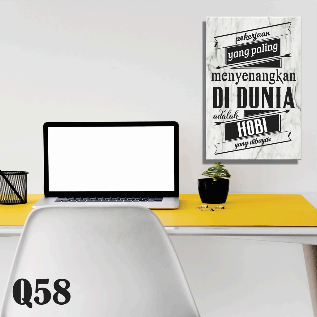 Jual HIASAN DINDING WALL DECOR QUOTES PAJANGAN DINDING DEKORASI DINDING ...