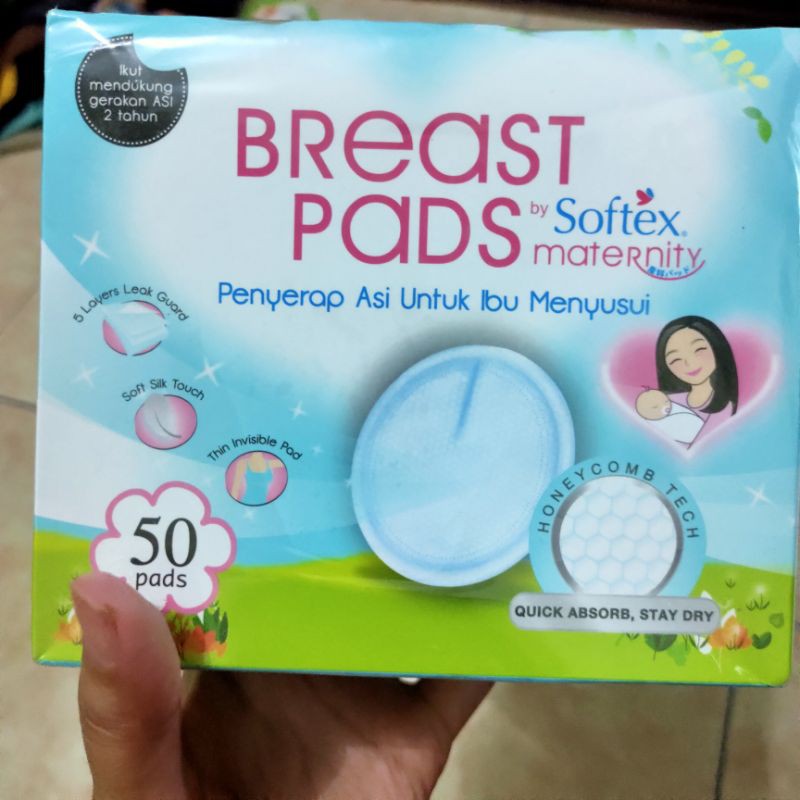 Jual breastpads merk softex isi 50 NEW | Shopee Indonesia