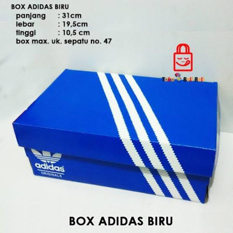 Jual Box Adidas Inner Box Polos Kardus Polos Dus Adidas | Shopee Indonesia