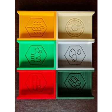Jual Tray Tatakan Tempat Kartu The Settlers of Catan Resources Board ...