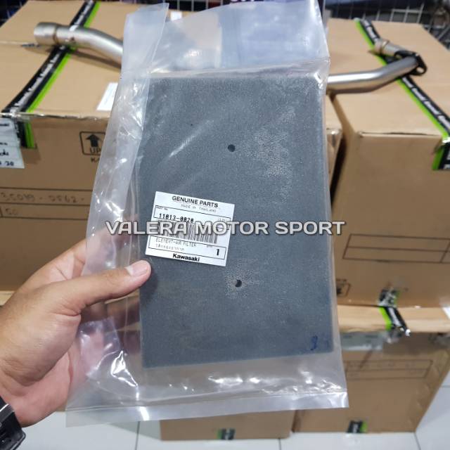 Jual busa filter udara ninja 250 fi z250 ninja 250 karbu ori kawasaki ...