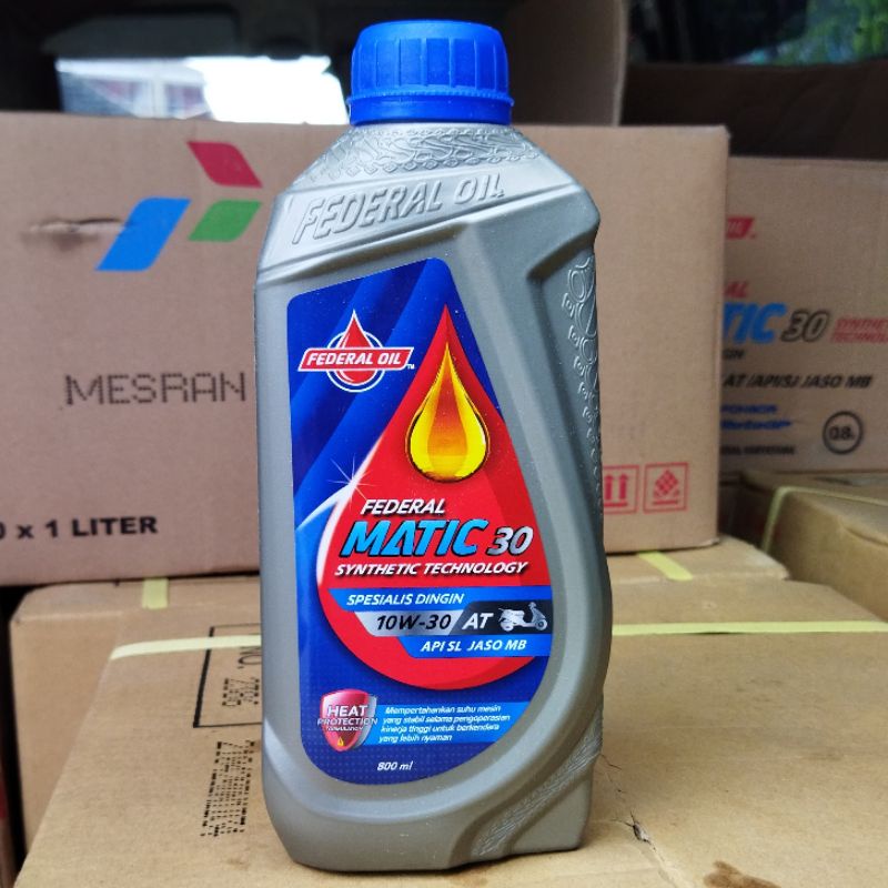 Jual OLI FEDERAL MATIC 30 ECO MAXX 800ml | Shopee Indonesia
