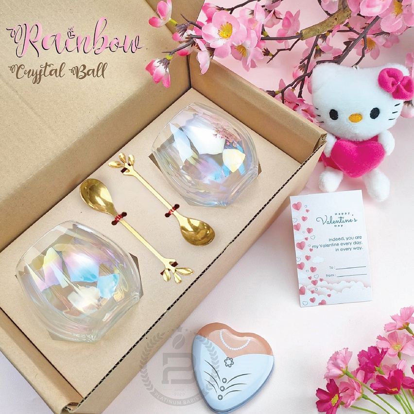 Jual Wedding Hampers Gift Box Nikah Pernikahan Parcel Glass Aestehtic ...