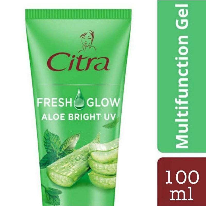 Jual CITRA FRESH & GLOW MULTIFUNCTION GEL ALOE BRIGHT UV 100Ml | Shopee ...